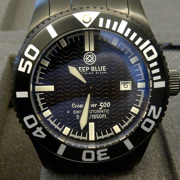 SOLD - FS: Deep Blue Ocean Diver 500 PVD - SOLD | WatchCharts Marketplace