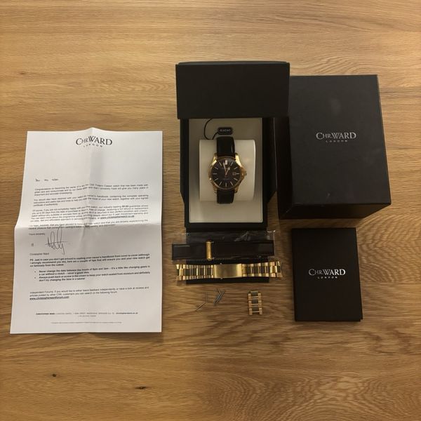 Christopher Ward C65 Trident Classic Rose Gold | WatchCharts Marketplace