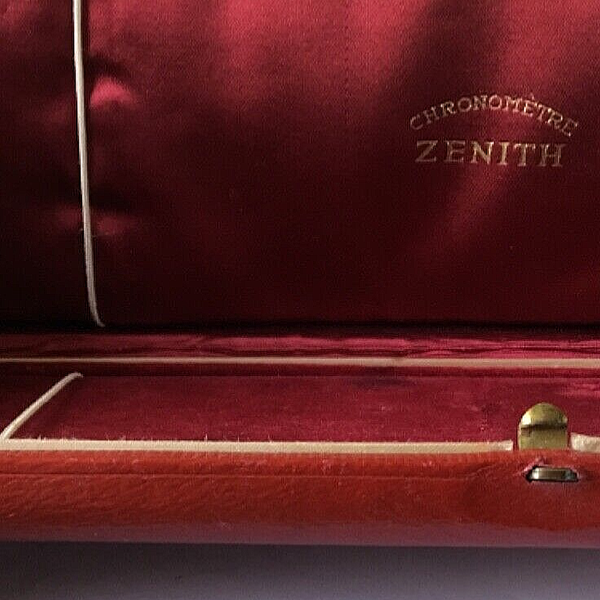 Watch box Zenith Chronometre anni 40/50 vintage. | WatchCharts Marketplace