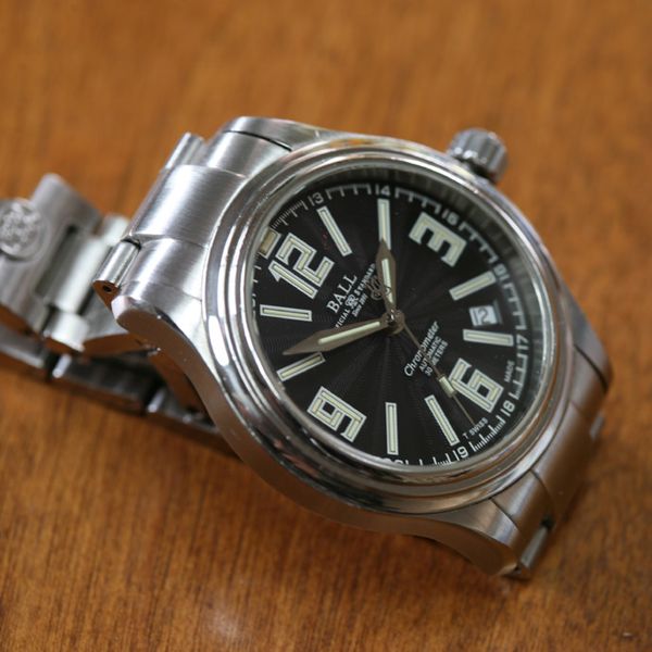 FS: Ball Trainmaster Arabic Chronometer, with Date, T100--SOLD ...