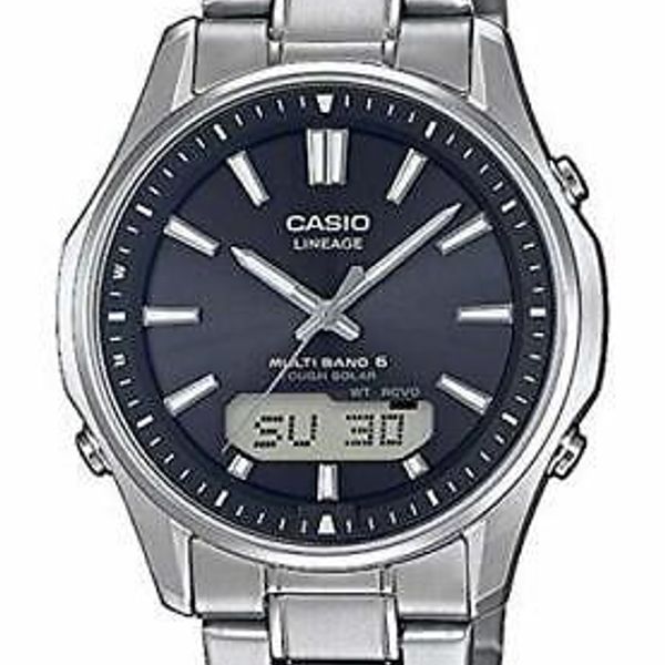 CASIO LINEAGE LCW-M100TSE-1AJF Multiband 6 Solar Radio Men's Watch New ...