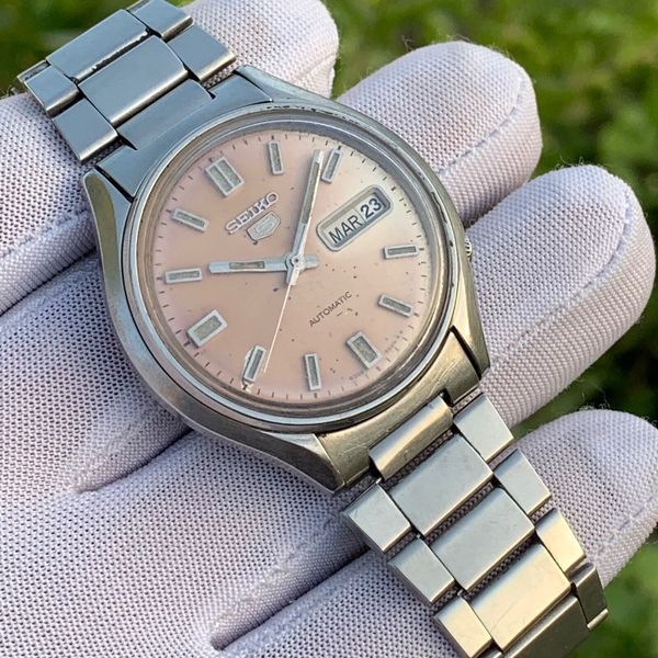 Vintage Seiko 5 Automatic Made in Japan Menâ s Watch 6309-8230 | WatchCharts Marketplace