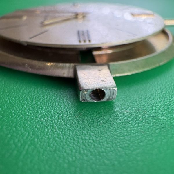 Benrus Watch Dial And Partial Case Gold Tone 17J Model FY3D Not Tested ...