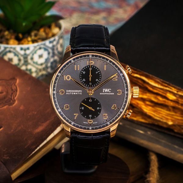 FS: IWC Portugieser Chronograph 18k Rose Gold 41mm – BOX & PAPERS ...