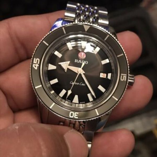 RADO Captain Cook 42mm Black Dial???????????????????? | WatchCharts ...