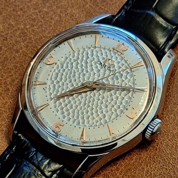 Unusual Find Vintage OMEGA Manual Wind Men's Rare Golf Ball Dial Watch ...