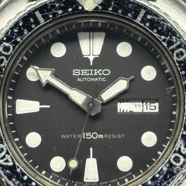 Vintage Seiko Turtle Men's Diver Watch Automatic 6309-7049 Black Dial Works | WatchCharts ...