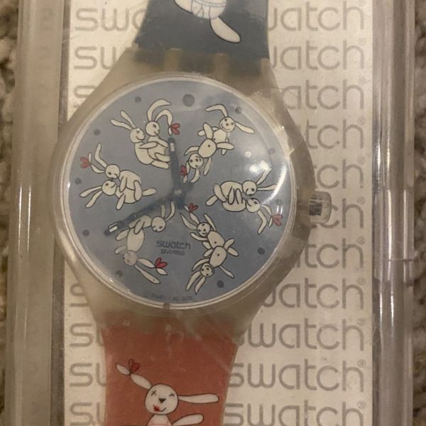RARE Swatch Bunnysutra Watch ( Never Worn ) With Case | WatchCharts ...