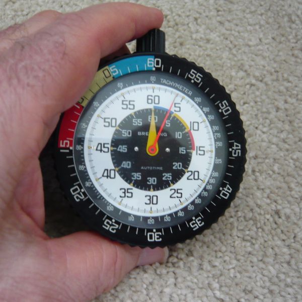 FS: BREITLING AUTOTIME Rally Stopwatch Timer - Scarce Model 1651, Minty ...