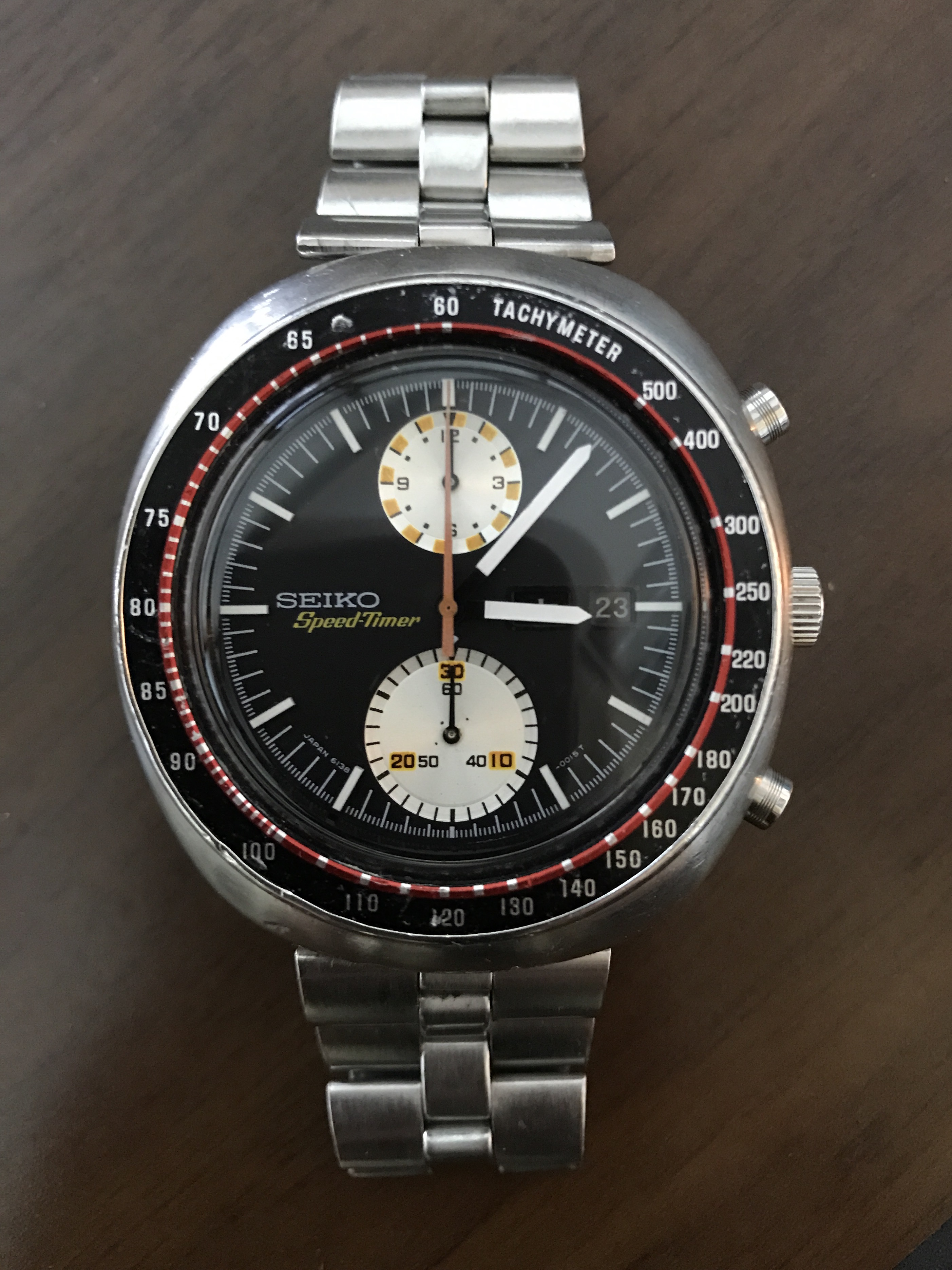 FS: Seiko JDM "UFO" Speedtimer 6138-0011 from 1977 | WatchCharts