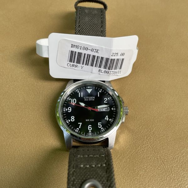 Citizen Eco-Drive BM8180-03E Day-Date Black Dial Watch | WatchCharts ...