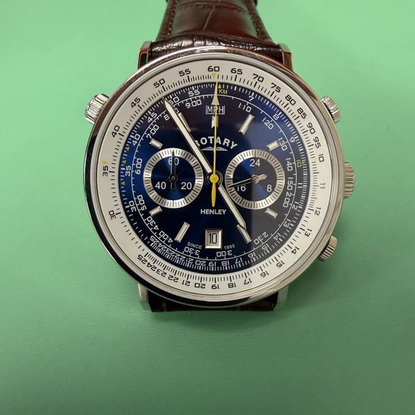 New Gents Rotary â Henleyâ Quartz Chronograph BNIB RRP Â£219 GS05235/05 ...