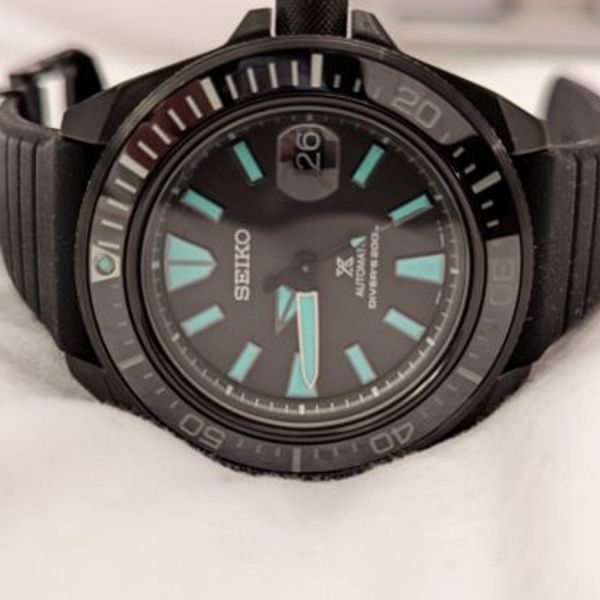 Seiko Prospex Black Series Night Vision King Samurai Ltd Ed Watch ...