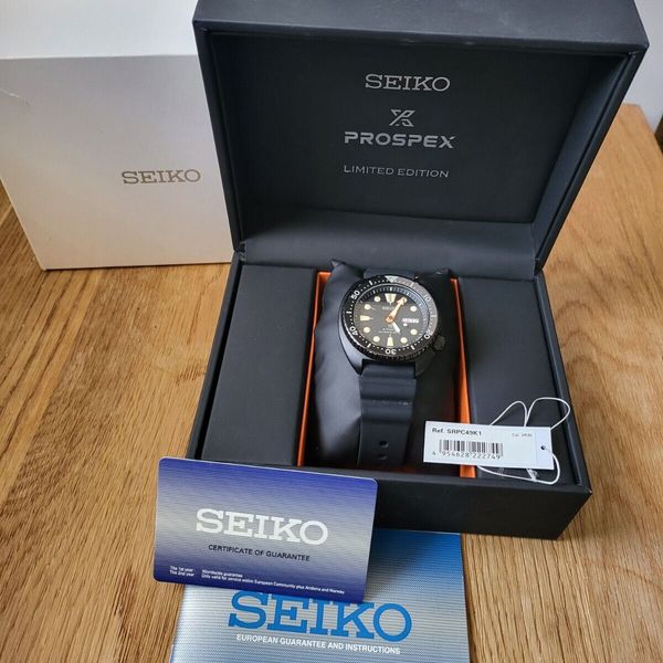 Seiko Prospex SRPC49K1 Ninja Turtle Limited Edition RARE | WatchCharts