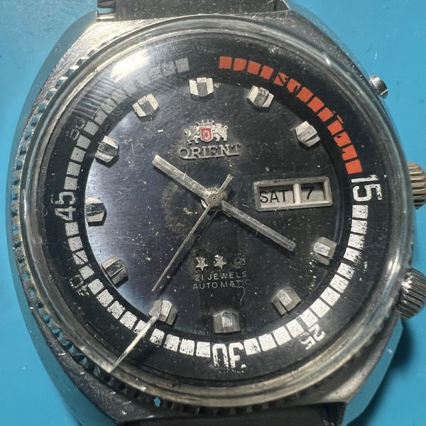 Vintage Orient King Diver - Racing Bezel - Automatic - Functioning ...
