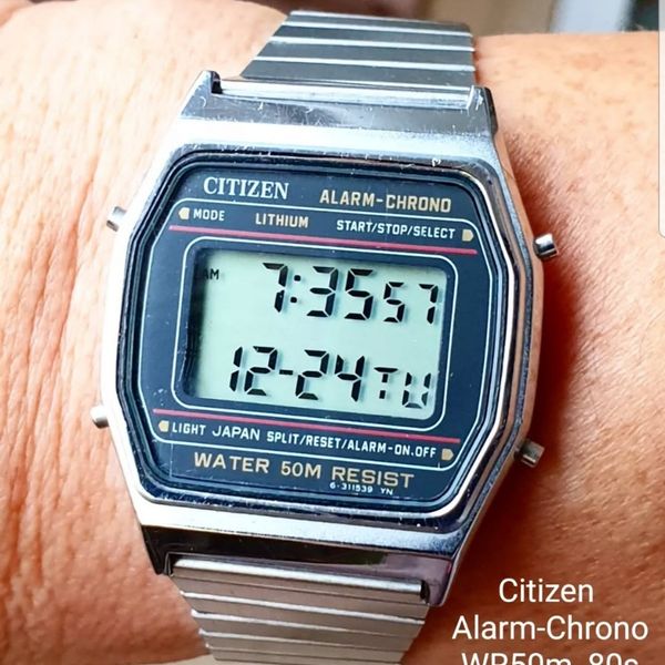 Vintage rare Citizen digital watch | WatchCharts Marketplace