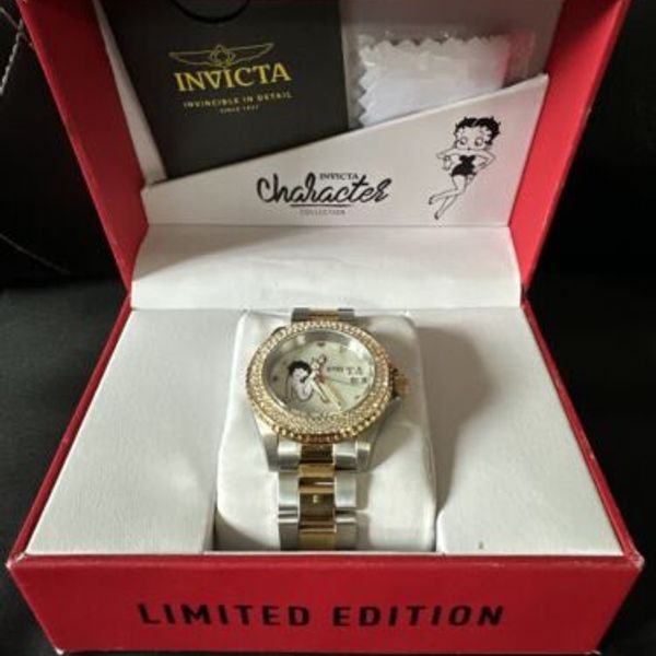 invicta betty boop Limited Edition 400/3000 Made | WatchCharts Marketplace