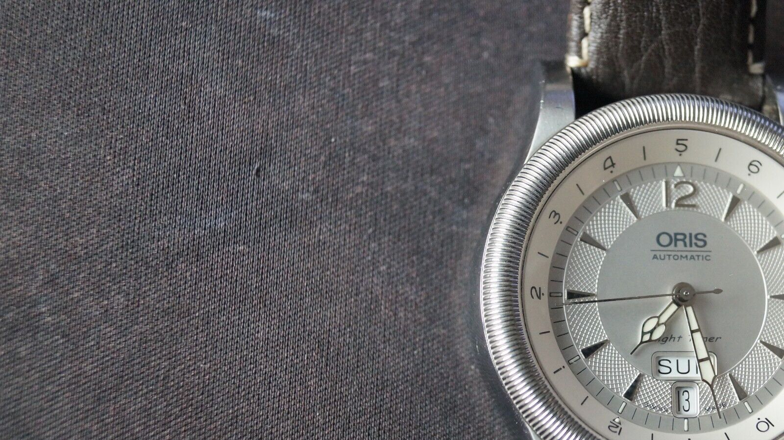 Oris Flight Timer² Day Date Stainless Steel 635 7568 4061 Price as of ...