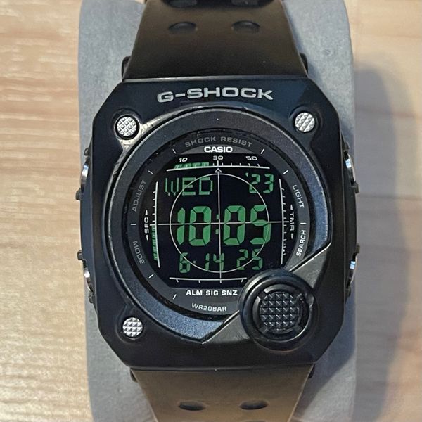 [WTS] Casio G-Shock G-8000-3V “Sniper” Vintage Green Negative Display ...