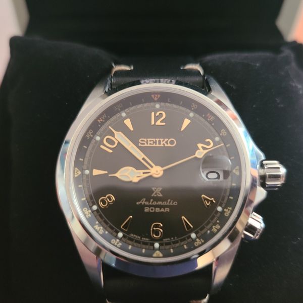 SEIKO Prospex Alpinist SPB209 Alpinist Automatic Watch Leather Strap ...