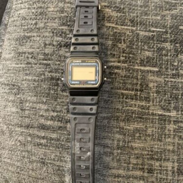 Vintage Casio F-91 Wk Dual Time Watch | WatchCharts