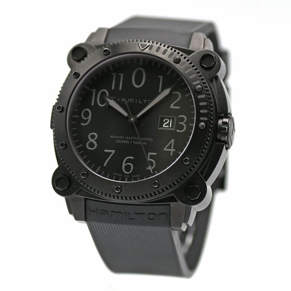 New arrival Hamilton HAMILTON Khaki Navy Below Zero 1000M Automatic ...