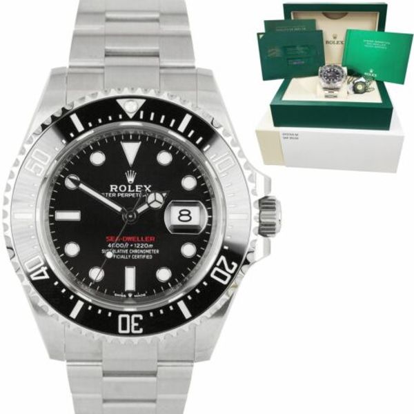 NEW STICKERED NOV 2020 Rolex Red Sea-Dweller 43mm 50th Anniversary ...