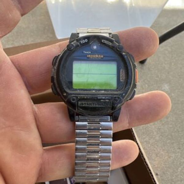 Timex Datalink Ironman Triathlon Vintage Watch - UNTESTED | WatchCharts ...
