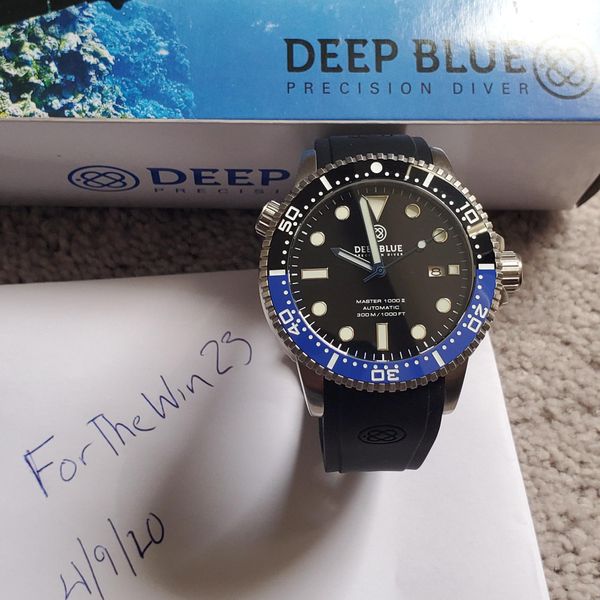 [WTT] Deep Blue Master 1000 II TV $250 | WatchCharts