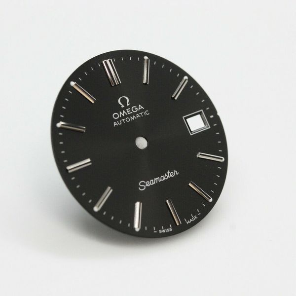 Replacement Dial For Omega Seamaster Black Automatic Caliber 1010 1011 ...