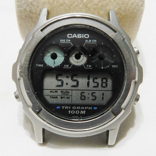 VINTAGE CASIO TGW-100 TRI GRAPH MOD.827 | WatchCharts
