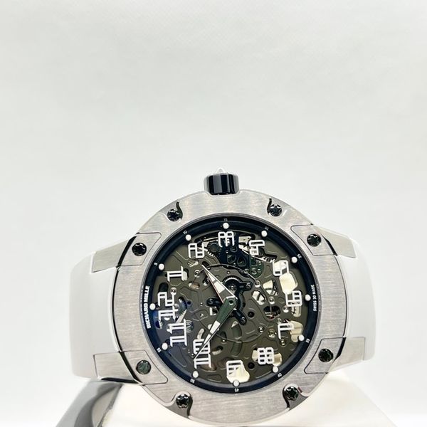 Brand New Richard Mille RM 033 TI Skelton Dial Automatic Titanium ...