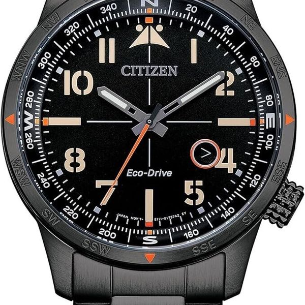 Citizen Men's Eco-Drive Weekender Avion Field Watch in Black IP ...