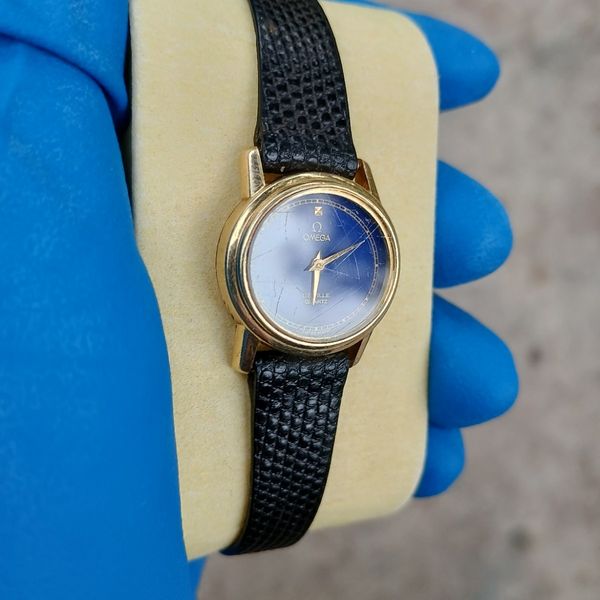 1976 Swiss Gold Filled Omega DeVille Watch Cal 1350 Push Button For ...