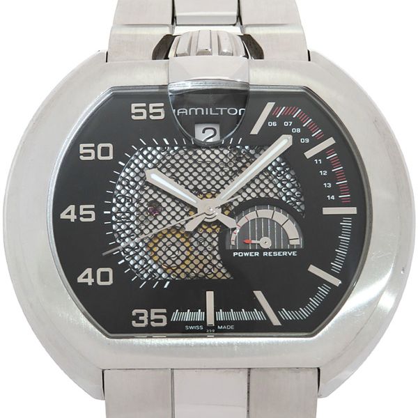 [HAMILTON] [Back scale] Hamilton "US66" H356150 Men's automatic winding ...