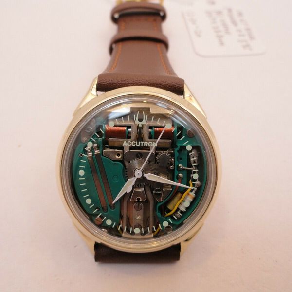 Bulova accutron spaceview model 214 mens watch fully restored with 6 ...