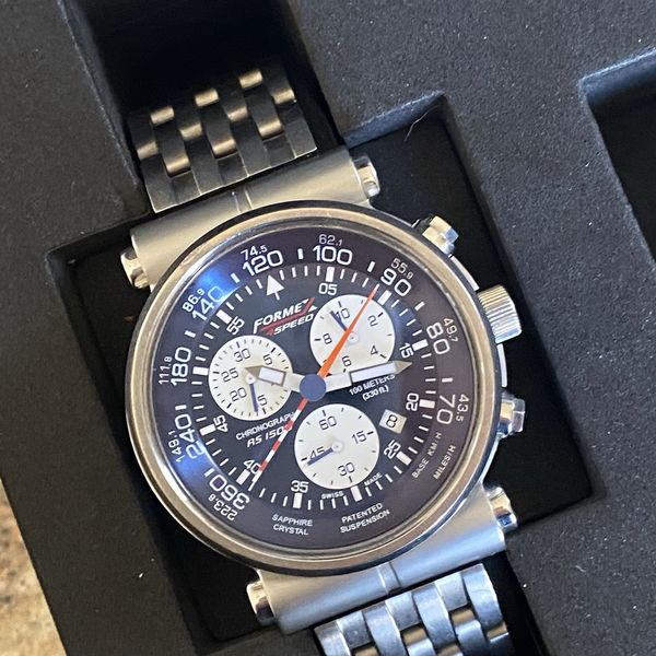 Formex 4 Speed AS 1500 Chronograph Men's Watch - 46MM Quartz -VERY GOOD ...