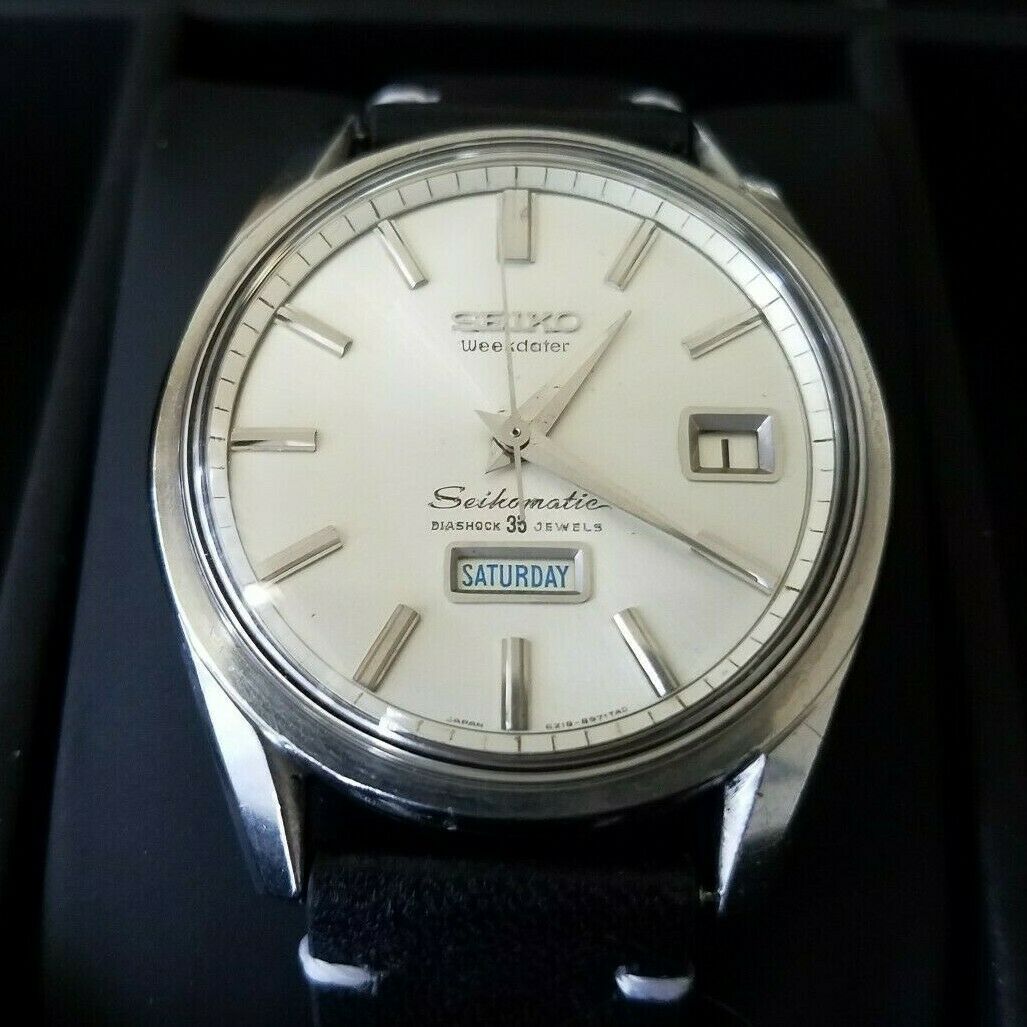 Seiko Seikomatic Weekdater 35j 6218-8971 Automatic | WatchCharts ...