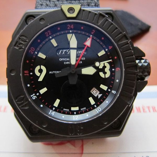 ST. Dupont "RAID" GMT Diver | WatchCharts Marketplace