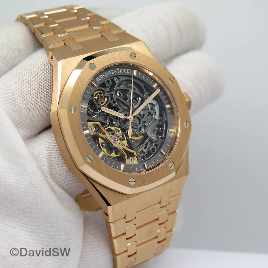 FS: Audemars Piguet 15407OR.OO.1220OR.01-OPENWORK-18K ROSE GOLD ...