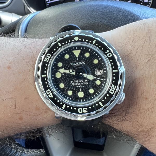[$175 USD] Proxima Tuna Diver Automatic-Wormhole Dial! | WatchCharts