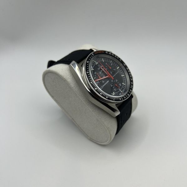 OMEGA x Swatch MoonSwatch - Mission to Earth Lava - Steel Metal Mod ...