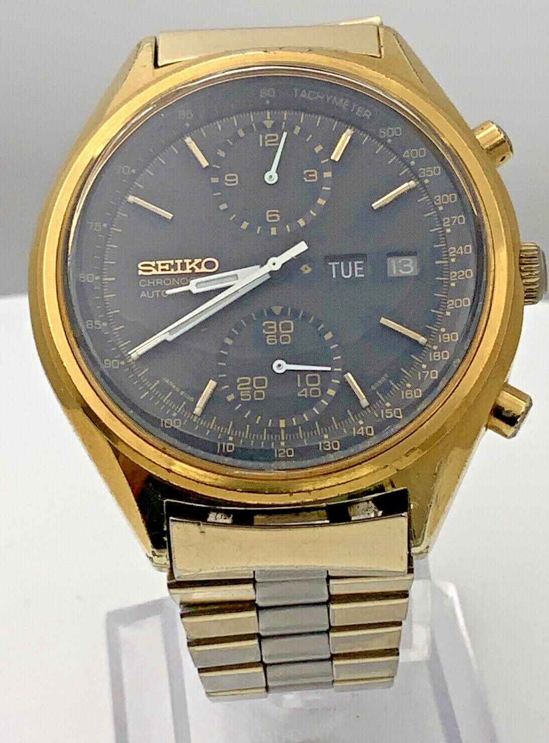 SEIKO 6138 8020 GOLD PANDA VINTAGE AUTOMATIC CHRONOGRAPH 1977 | WatchCharts
