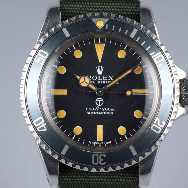 FS: 1972 Rolex Submariner Ref: 5513 Military Spec Case and Dial ...