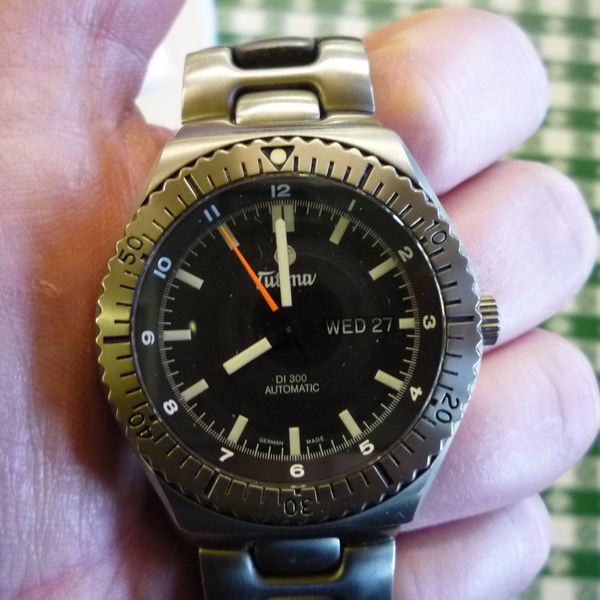 FS: Tutima DI300 Black Face with Bracelet | WatchCharts Marketplace