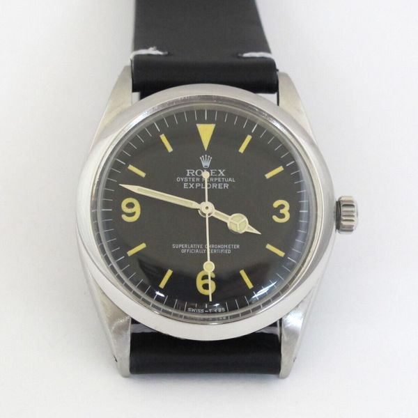 ROLEX OYSTER PERPETUAL REF.1018 S/STEEL 36mm WITH REFINISH EXPLORER ...