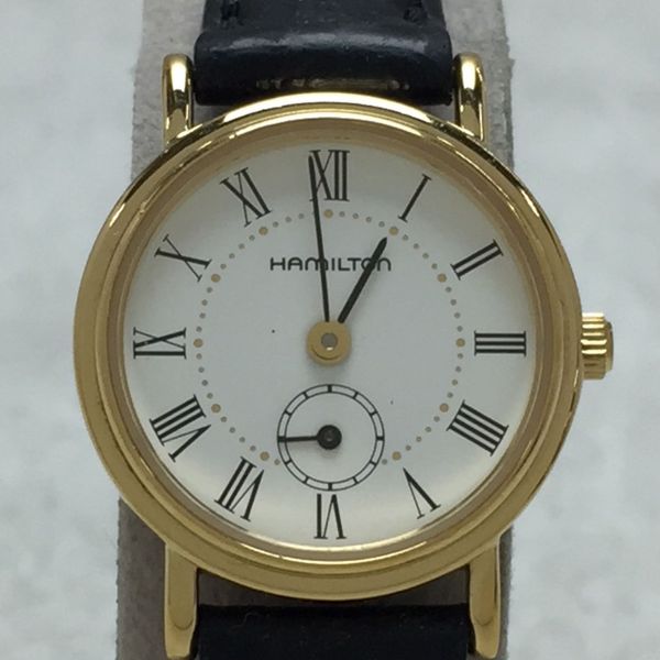 [Used] HAMILTON Small seconds / Belt deterioration / Quartz watch ...