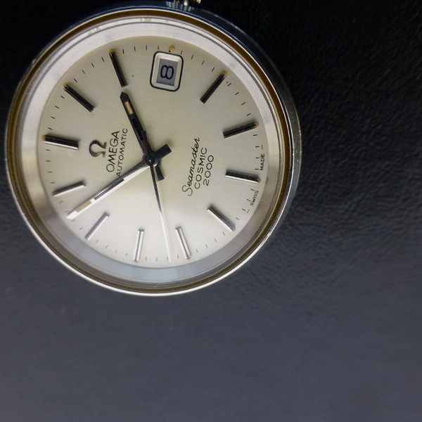 OMEGA AUTOMATIC SEAMASTER COSMIC 2000 MOVEMENT (SILVER COLOR ...