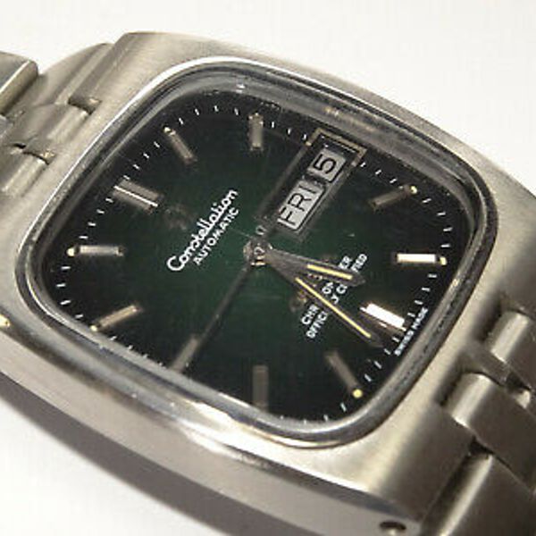 70s Omega Constellation 168.0060 Cal. 1021 23J Auto Day Date ...