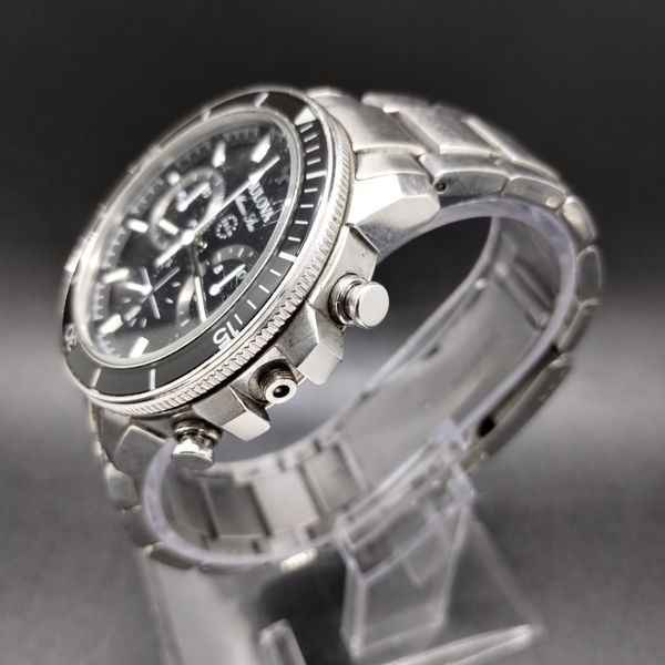 Bulova Marine Star 96B272 Chronograph Men's Quartz Watch PARTS OR ...